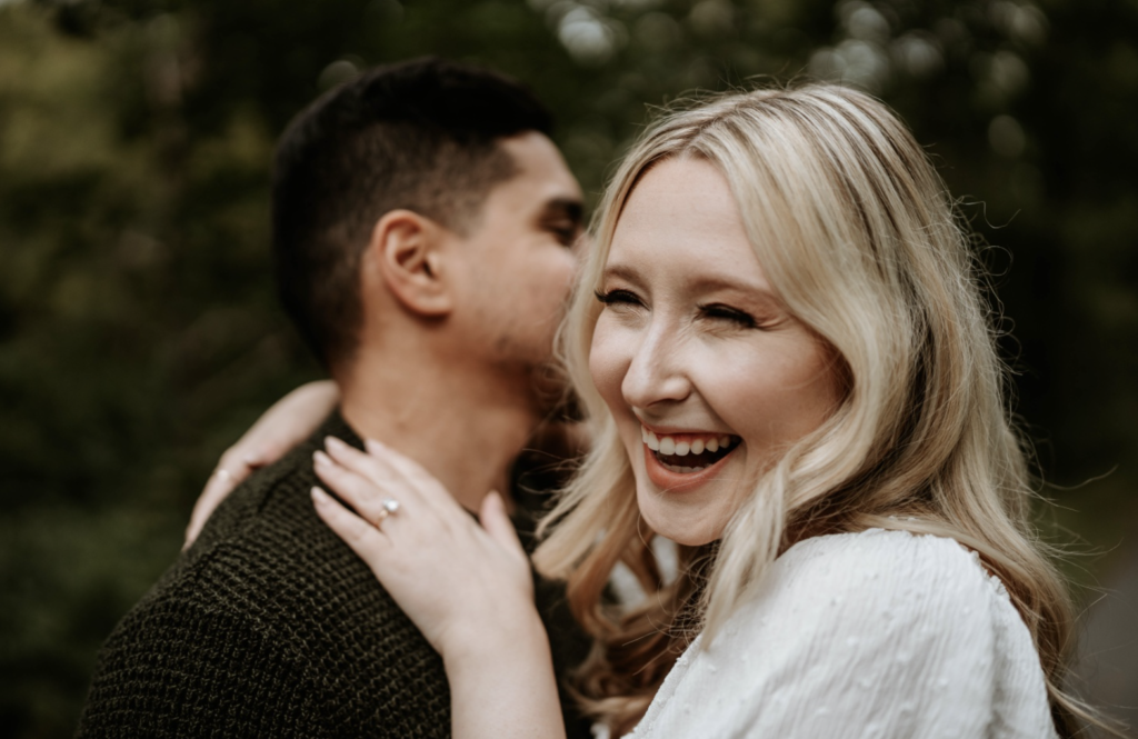 Allison + Lawrence: Moody Engagement Session at Lock Ridge ...